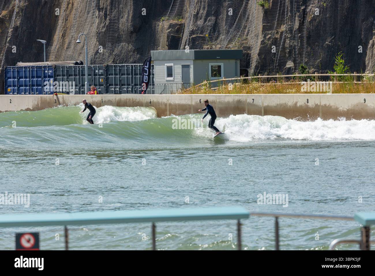 Inland surfers ride a wave at Lost Shore Surf Resort Is Europe’s ...