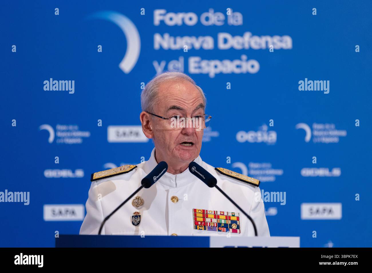 Madrid, Madrid, Spain. 9th July, 2025. The Chief of the Defense Staff ...