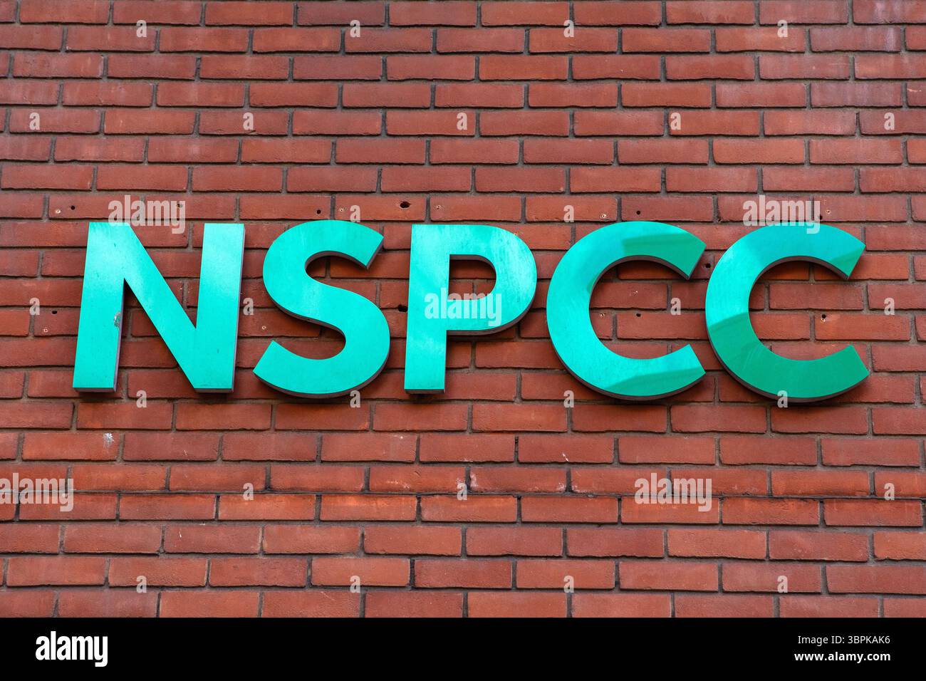London, UK - June 2nd 2025: The NSPCC logo on the exterior of a ...