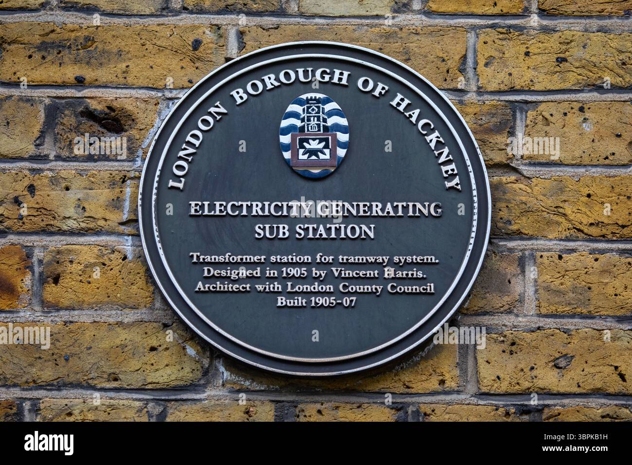 London, UK - June 2nd 2025: A plaque on Rivington Street in London, UK, marking the location ...