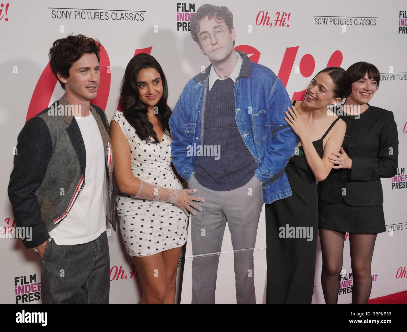 Los Angeles, USA. 08th July, 2025. (L-R) Logan Lerman, Geraldine ...