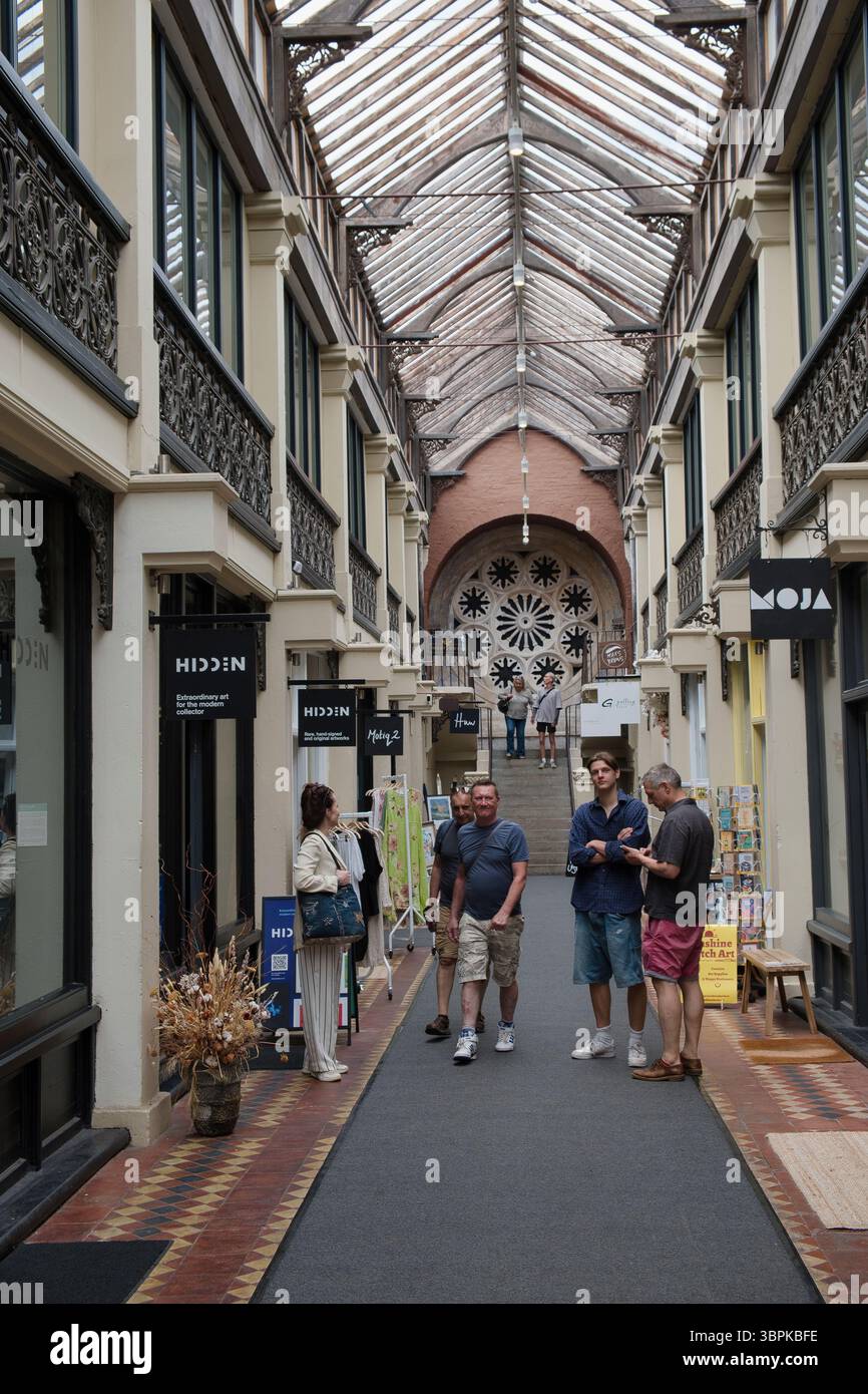 The Clifton Arcade in Bristol Stock Photo - Alamy
