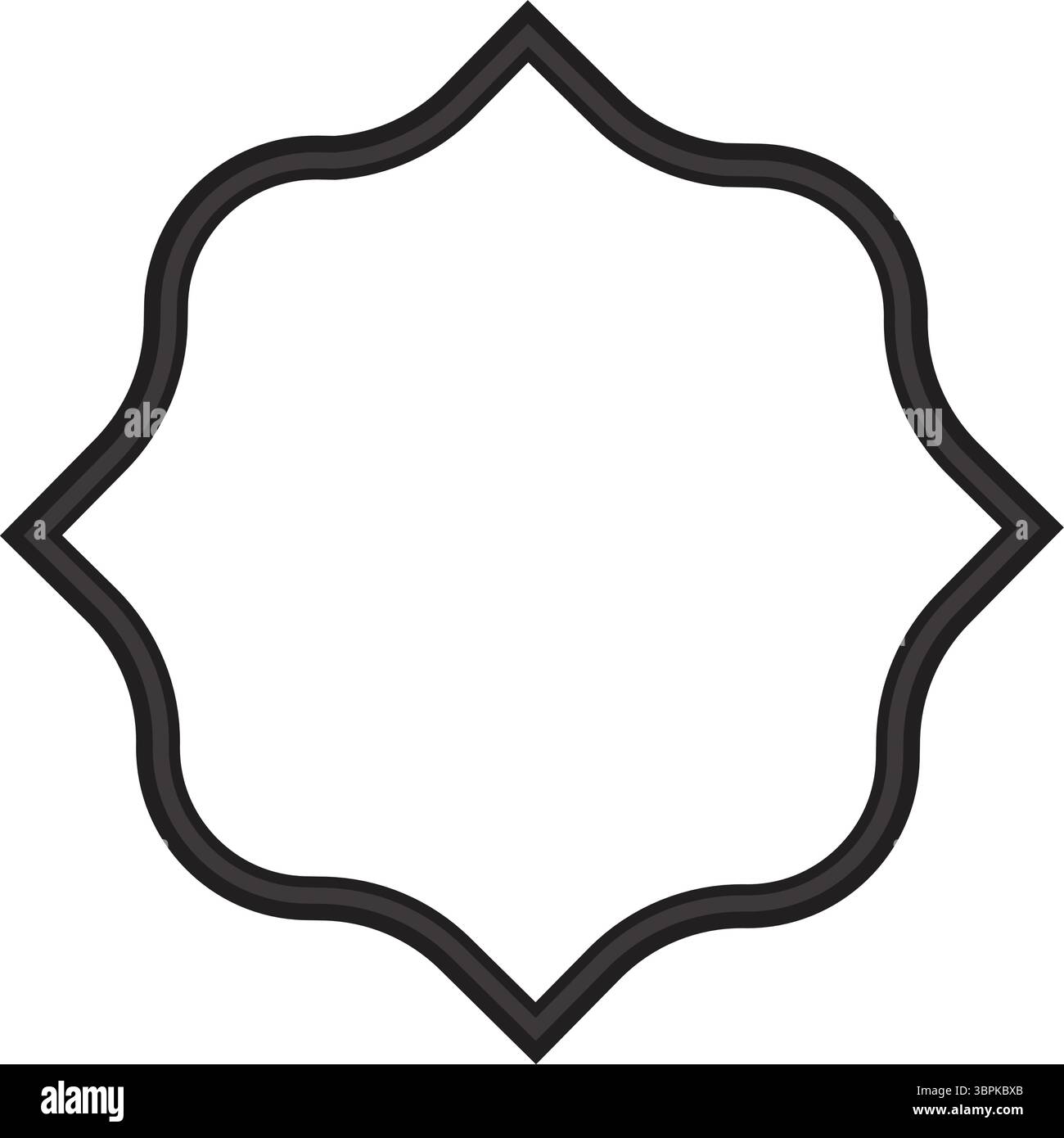 Arabesque badge hi-res stock photography and images - Alamy