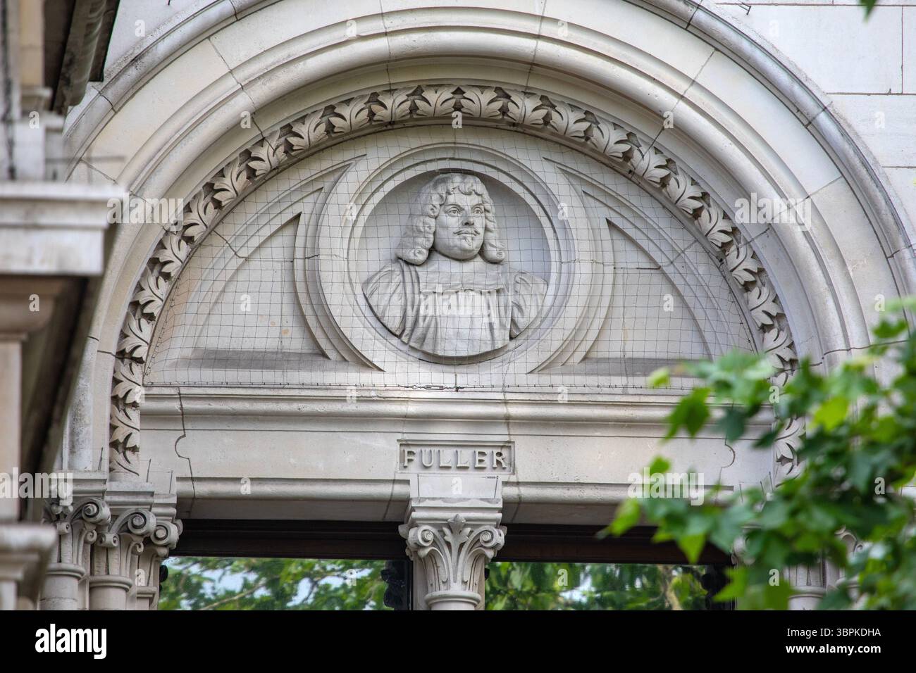 London, UK - June 2nd 2025: A sculpture of possibly Thomas Fuller ...