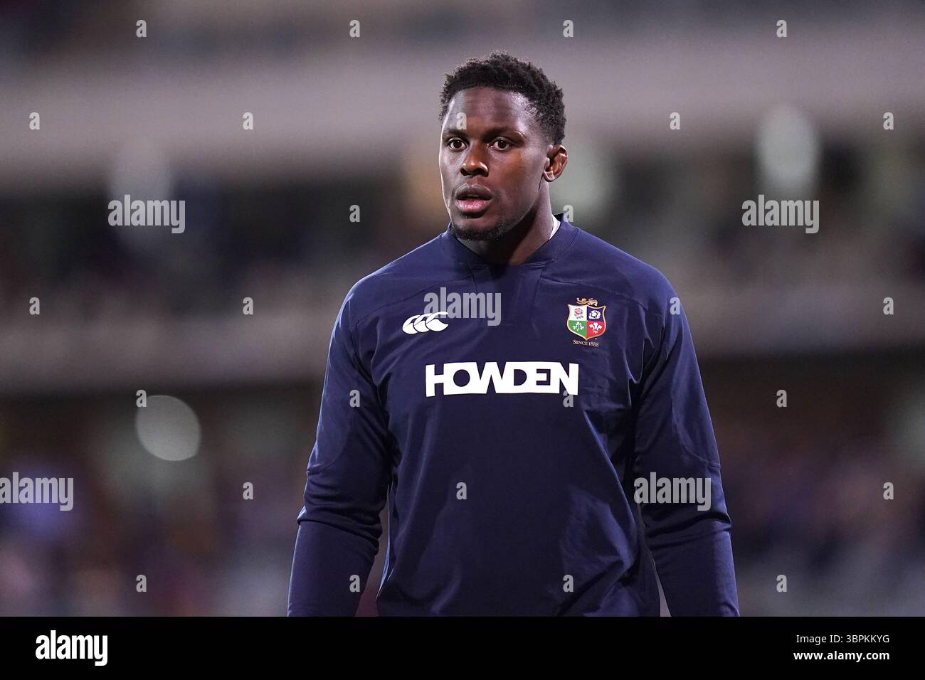 The British & Irish Lions' Maro Itoje before the Qatar Airways Lions ...
