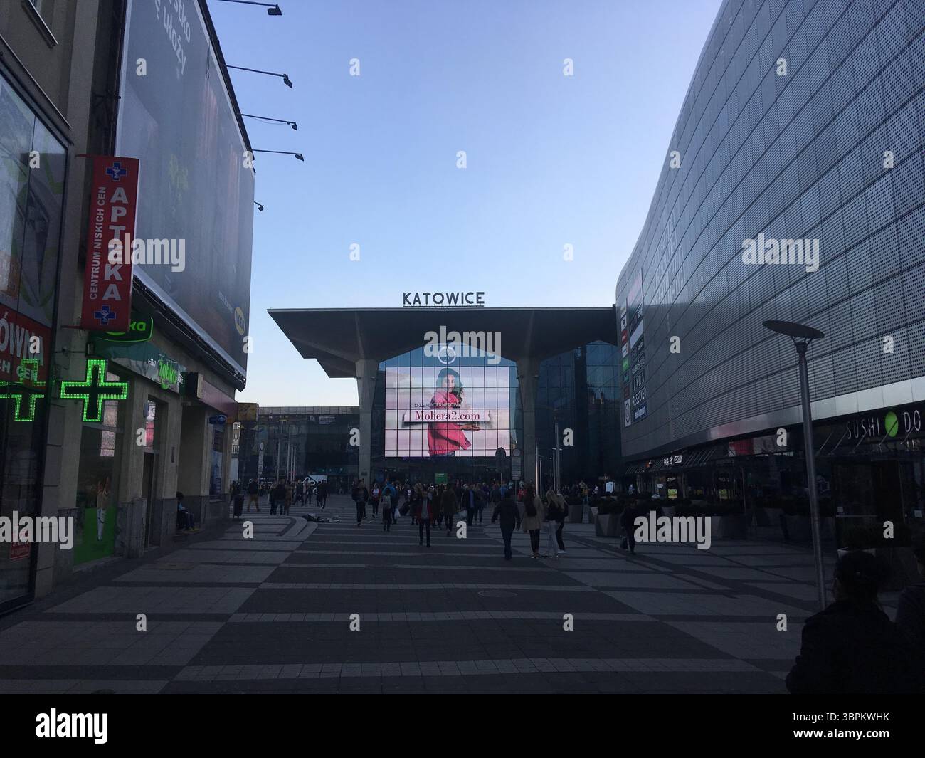 Katowice city centre showcasing notable architecture—from neo‑Gothic ...