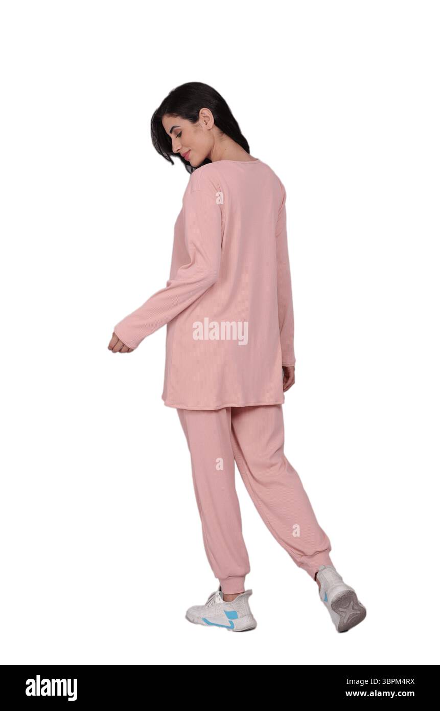 Girl in cozy hoodie Cut Out Stock Images & Pictures - Alamy