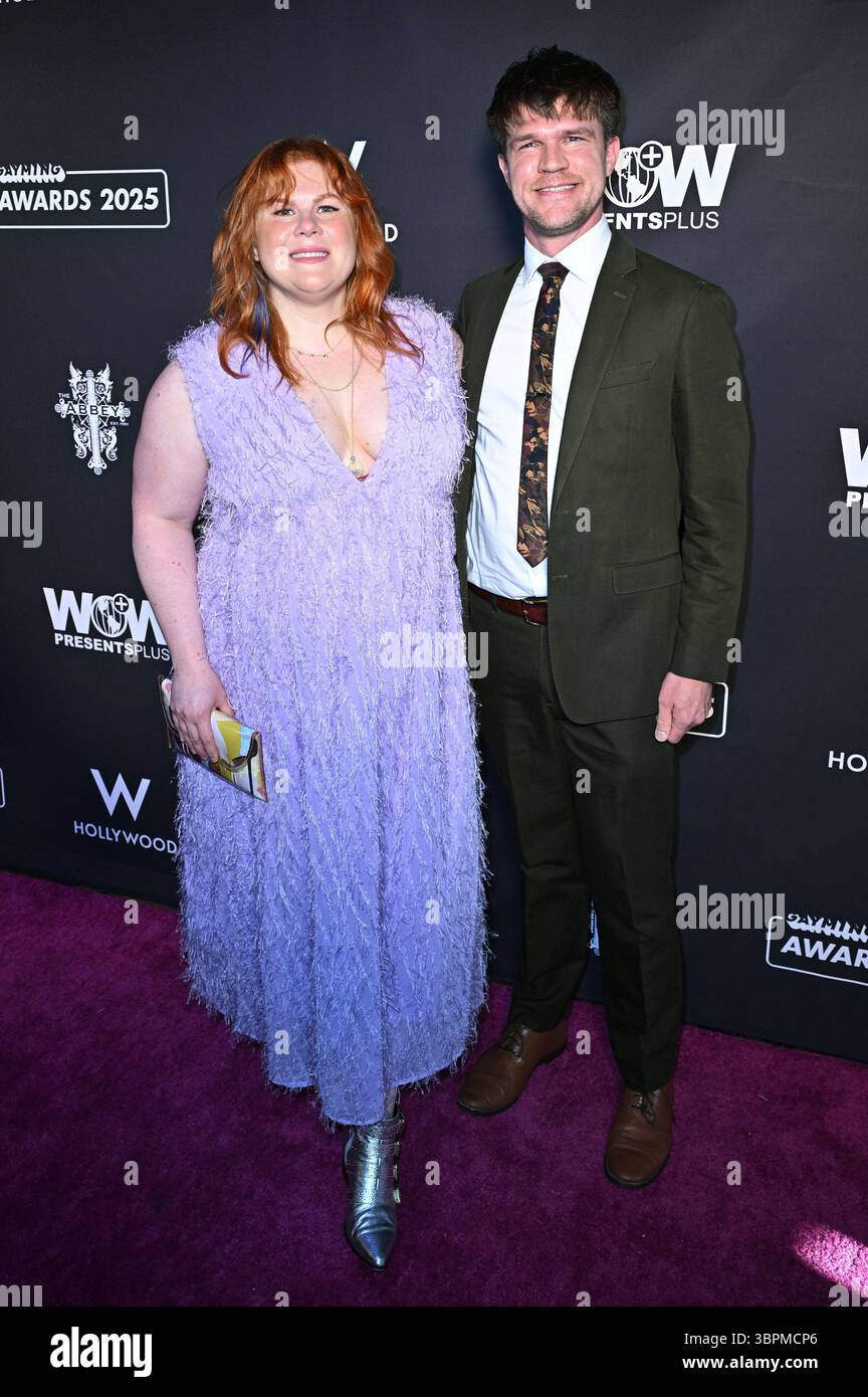 Katie Cofield und Park Cofield bei der Gayming Awards Premiere Party ...