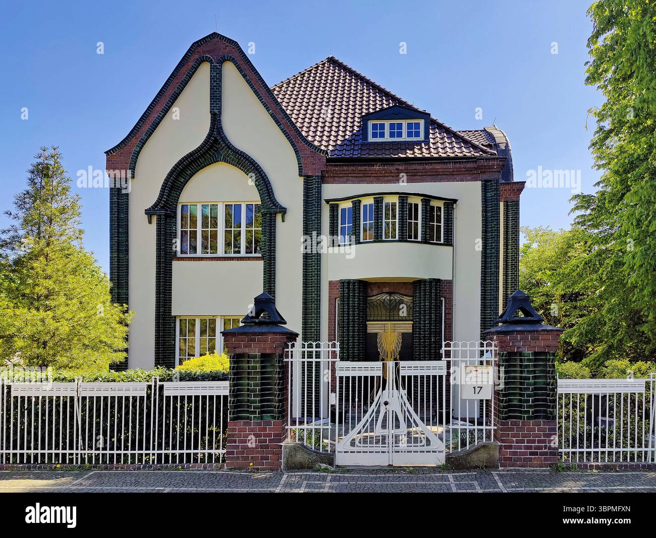 Behrens House, Mathildenhoehe, UNESCO World Heritage Site, Germany ...