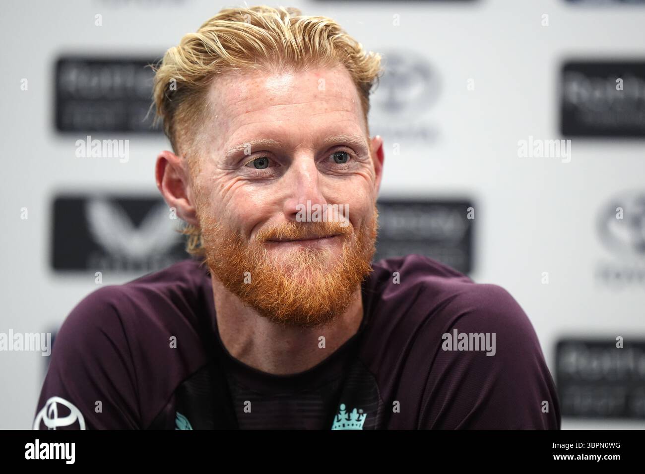 Ben Stokes during a press conference at Lord's Cricket Ground, London ...