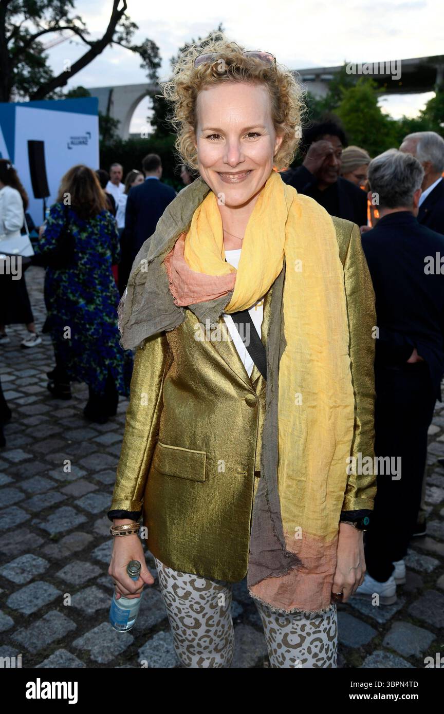 Stefanie Henn beim Fest der Produktionsallianz 2025 im Tipi am ...