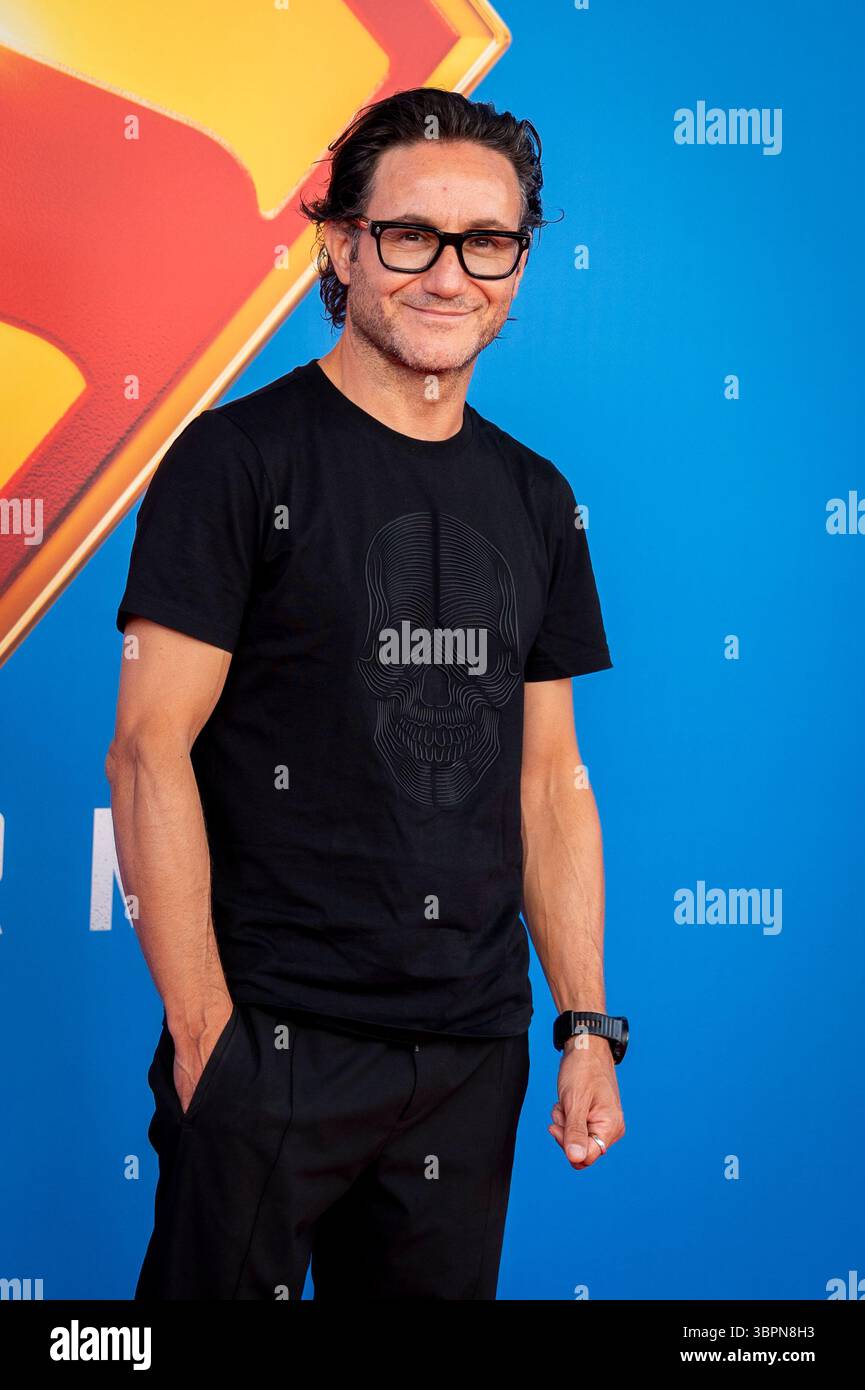 Carlos Santos attends to 'Superman' Premiere at Capitol Cinema on July ...