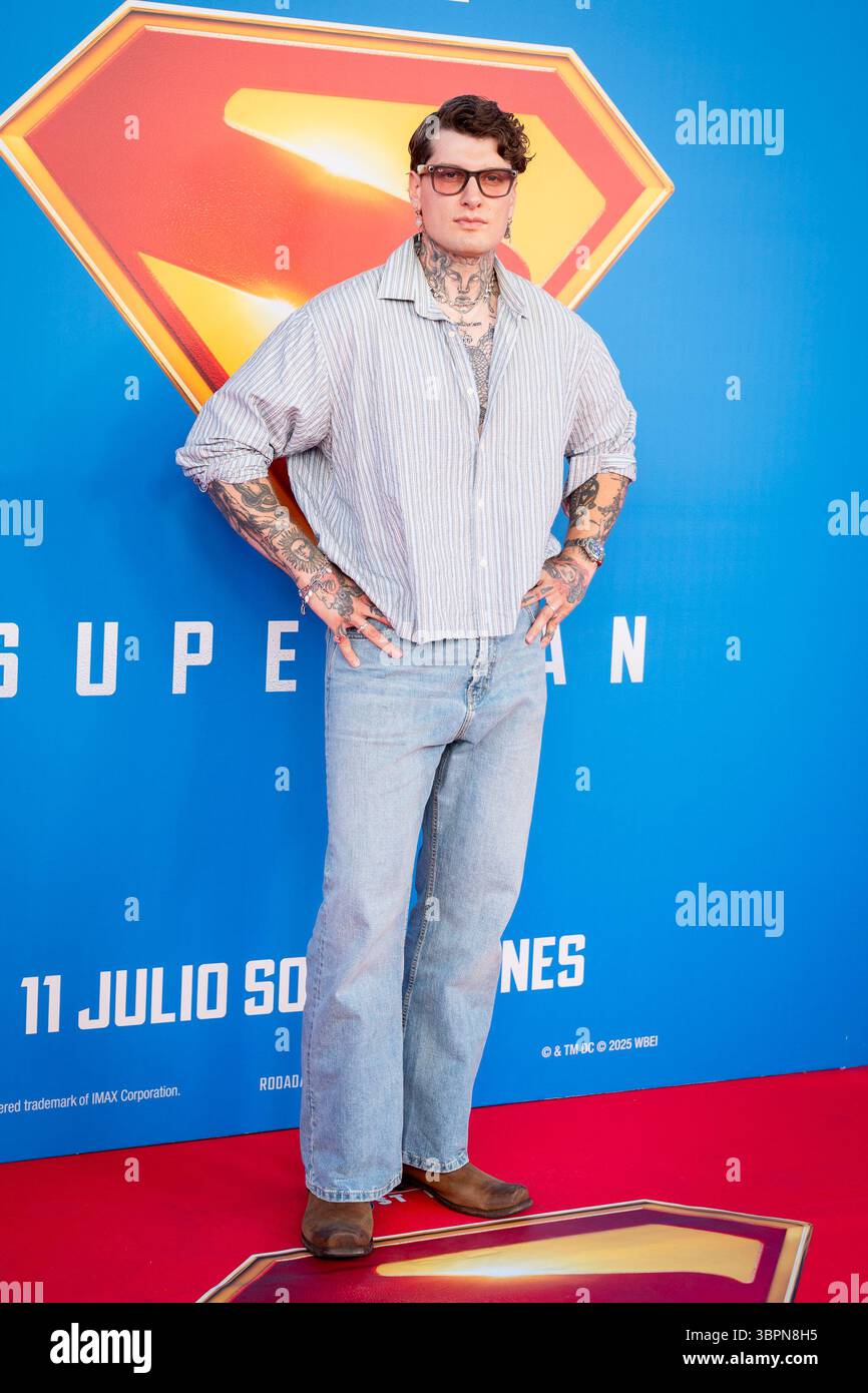 Misho Amoli attends to 'Superman' Premiere at Capitol Cinema on July 8 ...