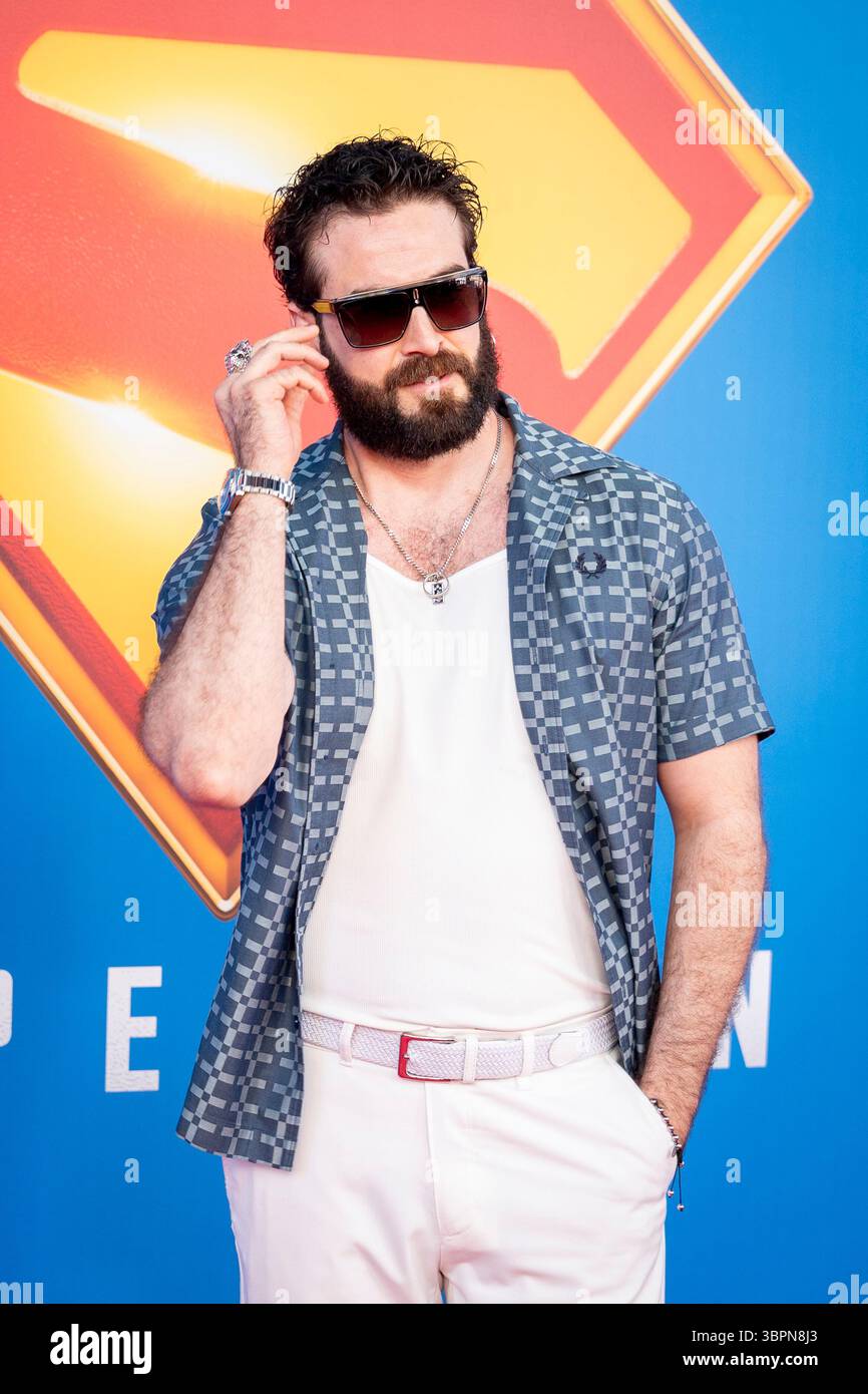 J Castellano attends to 'Superman' Premiere at Capitol Cinema on July 8 ...