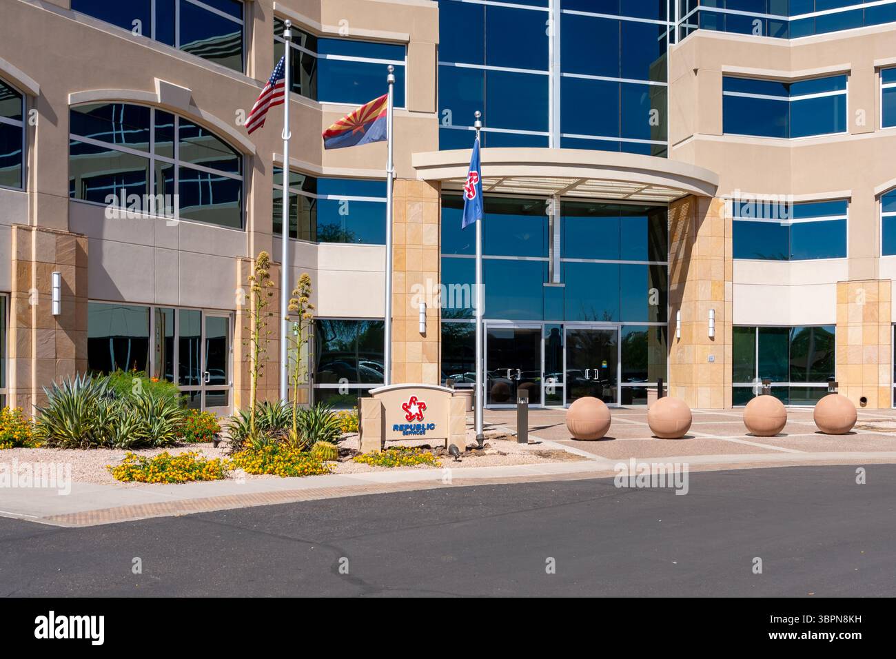 Republic Services headquarters in Phoenix, Arizona, USA Stock Photo - Alamy