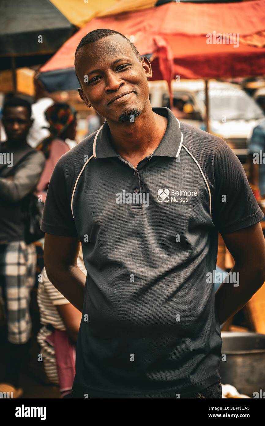 Portrait african man working hi-res stock photography and images - Alamy