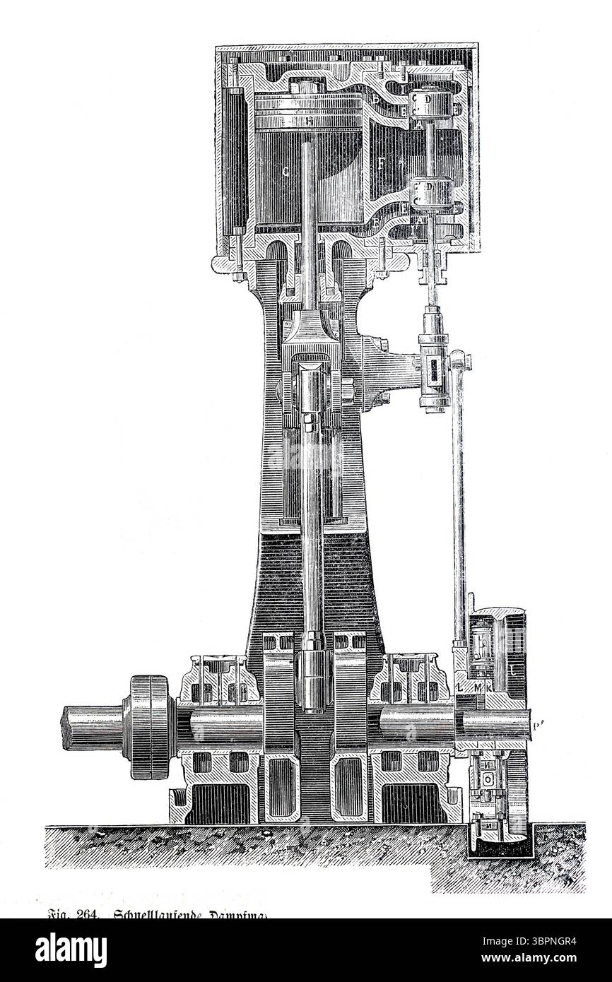 High speed steam engine Cut Out Stock Images & Pictures - Alamy