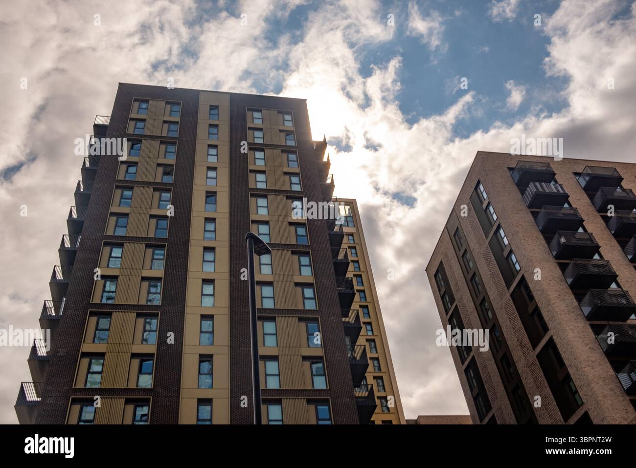 LONDON- JUNE 16, 2025: High rise buildings in North Acton- an area ...