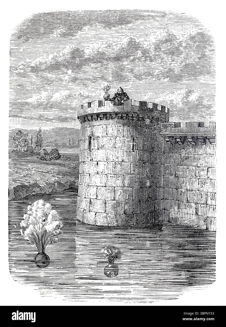 Tower explosion Cut Out Stock Images & Pictures - Alamy