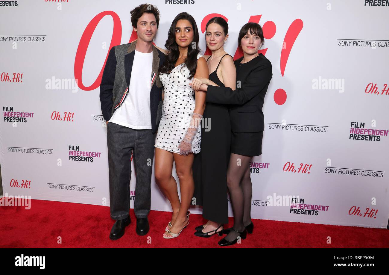 08 July 2025 . Los Angeles, California Logan Lerman, Geraldine ...