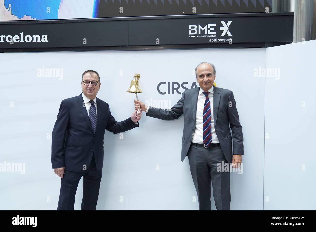 Cirsa's Executive Chairman, Joaquim Agut (left) and Cirsa's CEO ...