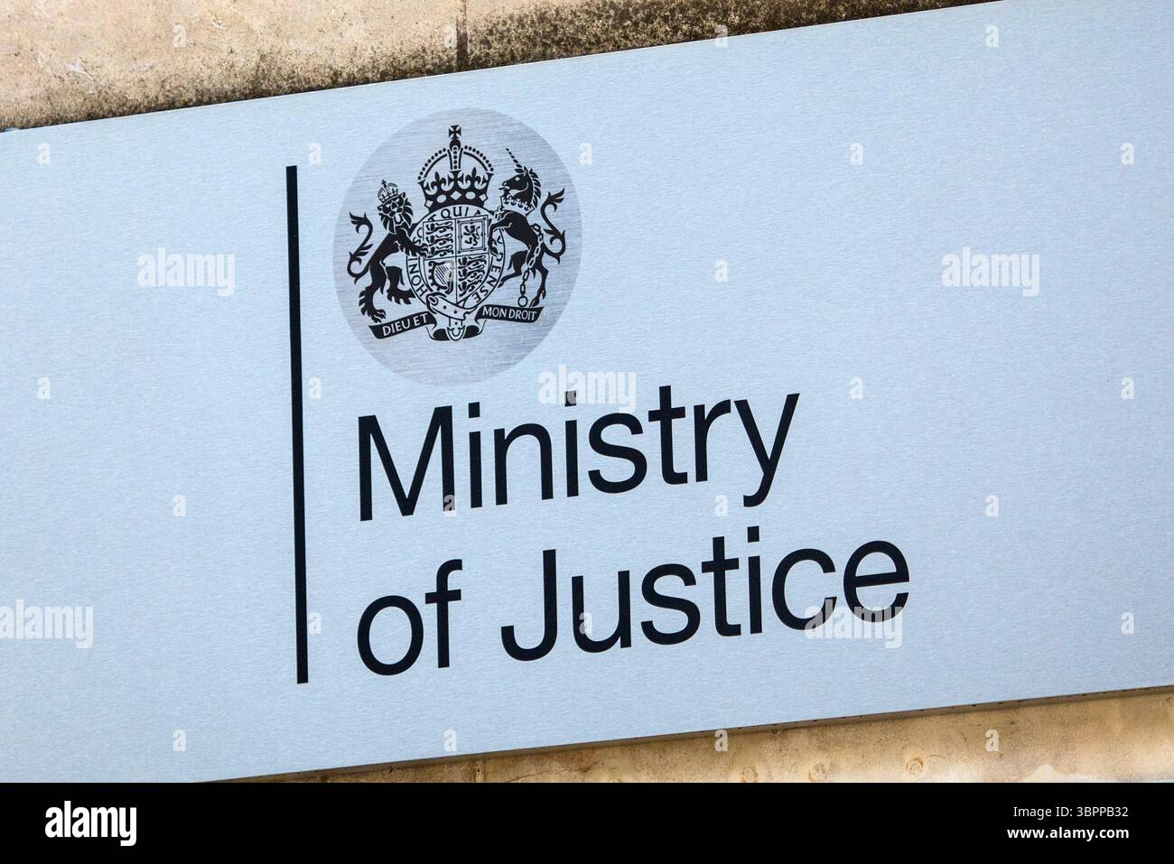 Ministry of justice uk logo hi-res stock photography and images - Alamy