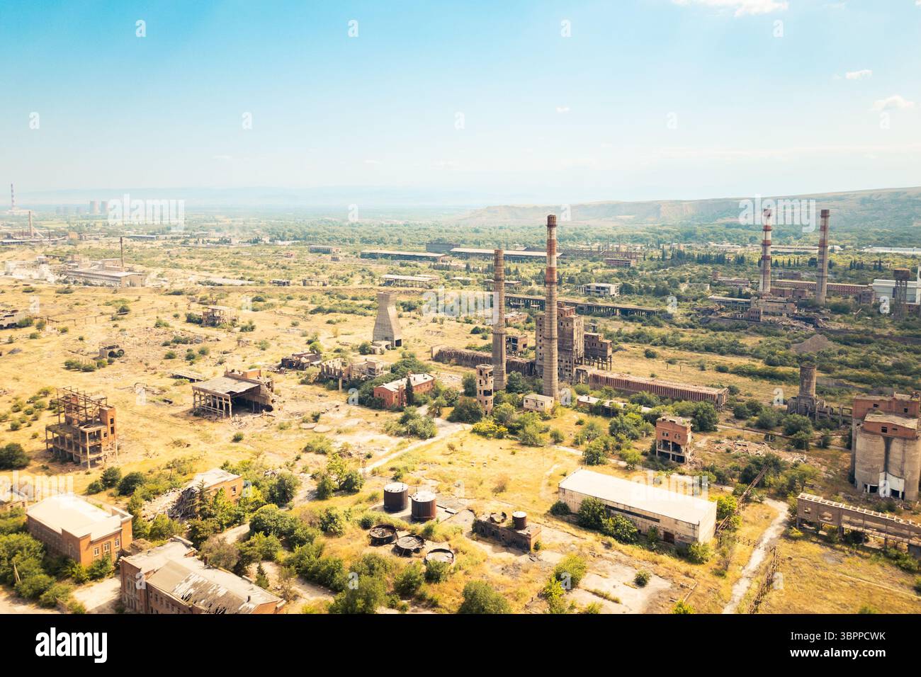Rustavi industrial ruins hi-res stock photography and images - Alamy