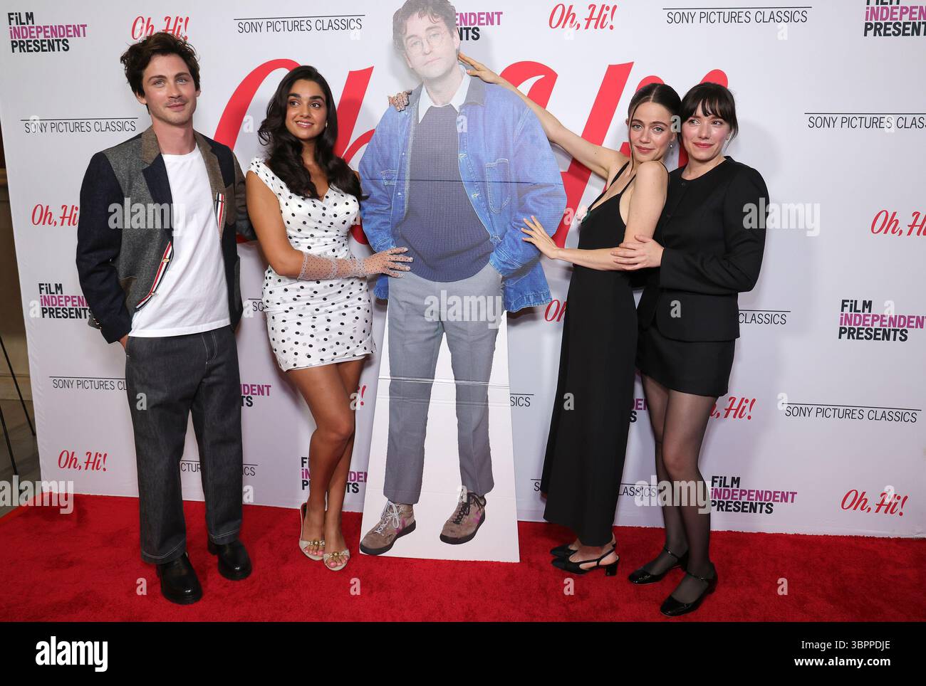 08 July 2025 . Los Angeles, California Logan Lerman, Geraldine ...