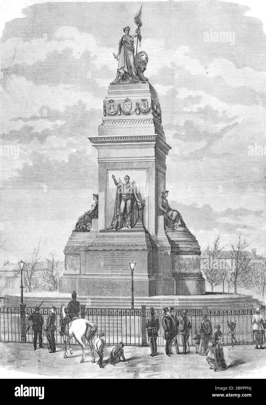 The Orange Monument to the Independence of the Netherlands in The Hague ...