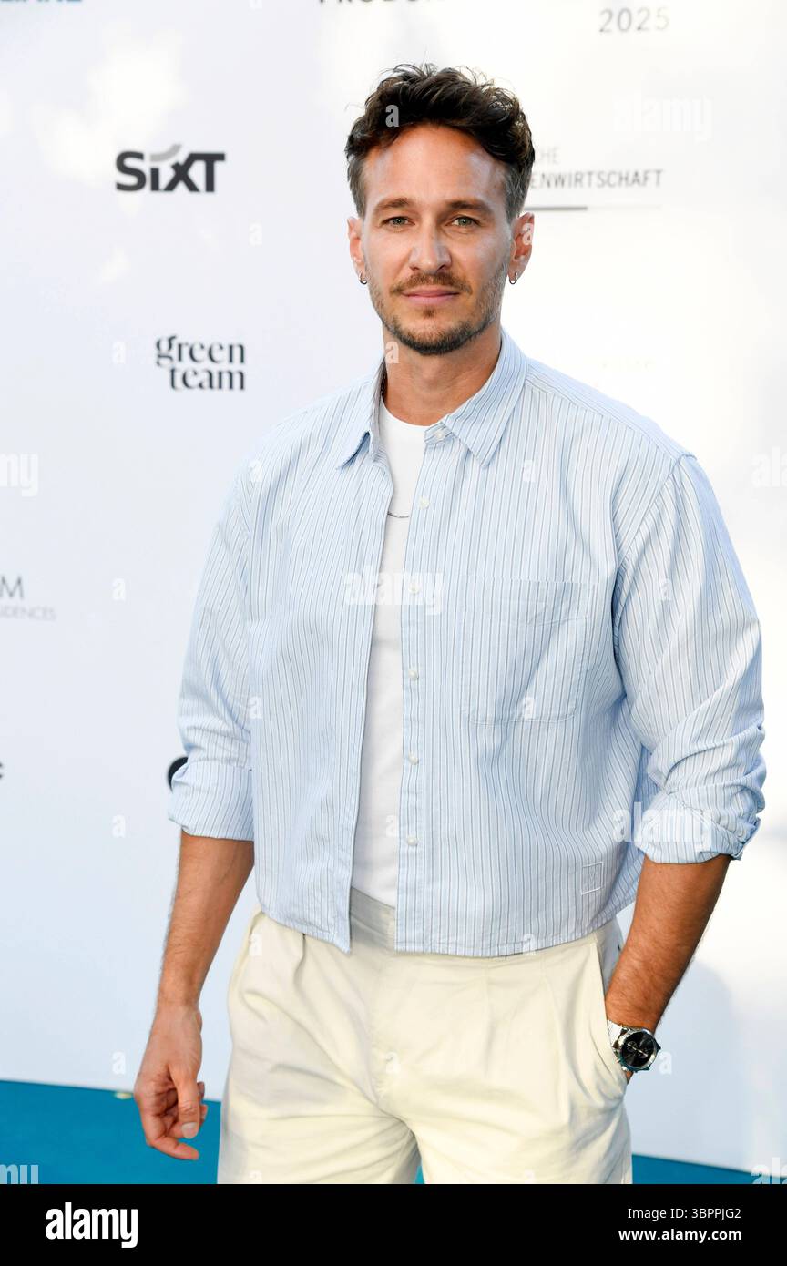 Vladimir Burlakov beim Fest der Produktionsallianz 2025 im Tipi am Kanzleramt. Berlin, 08.07. ...