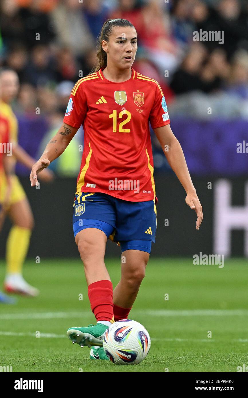 Patri Guijarro (12) of Spain pictured during the matchday 2 game in ...