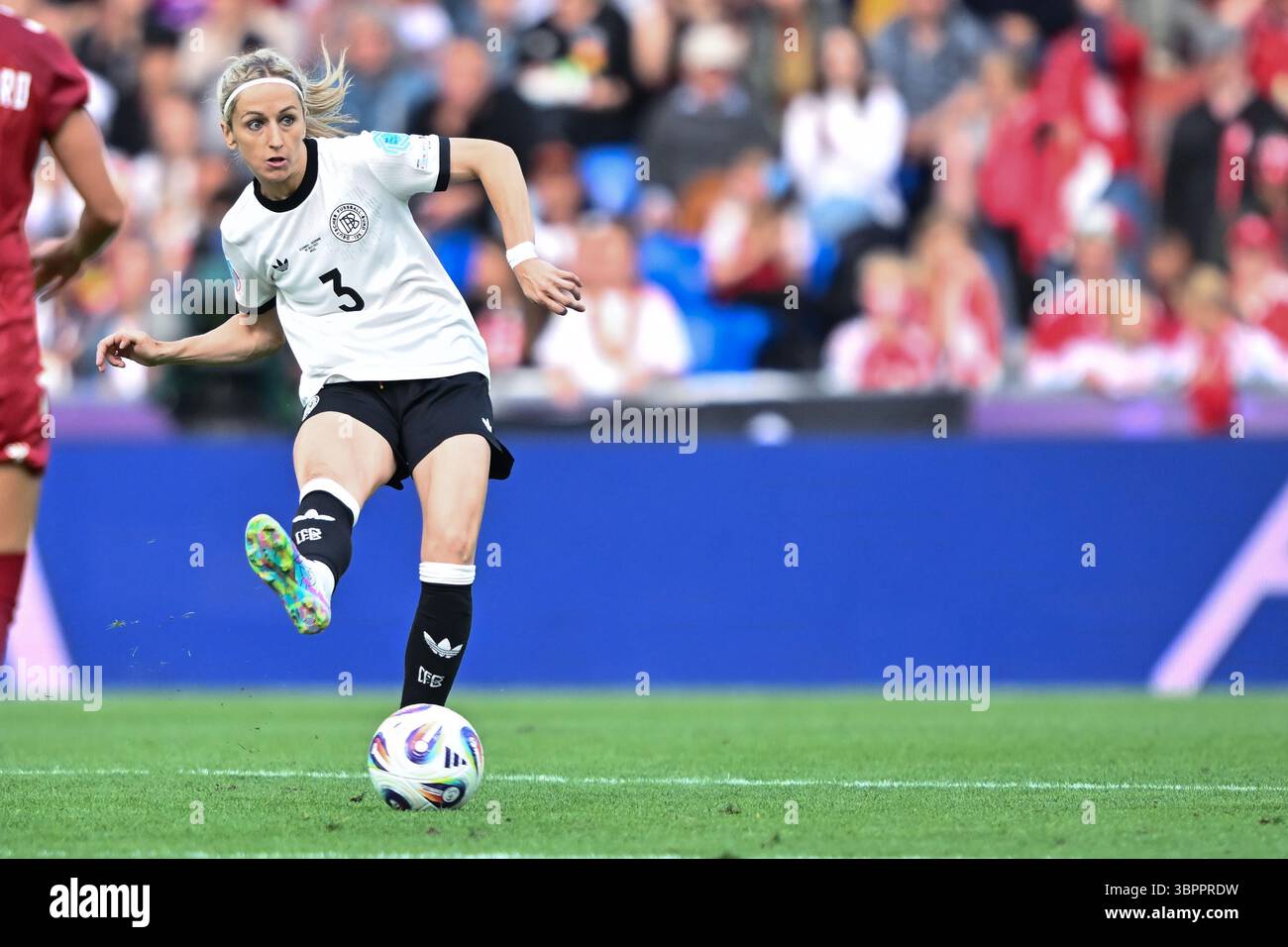 08 July 2025, Switzerland, Basel: Soccer, Women: European Championship ...