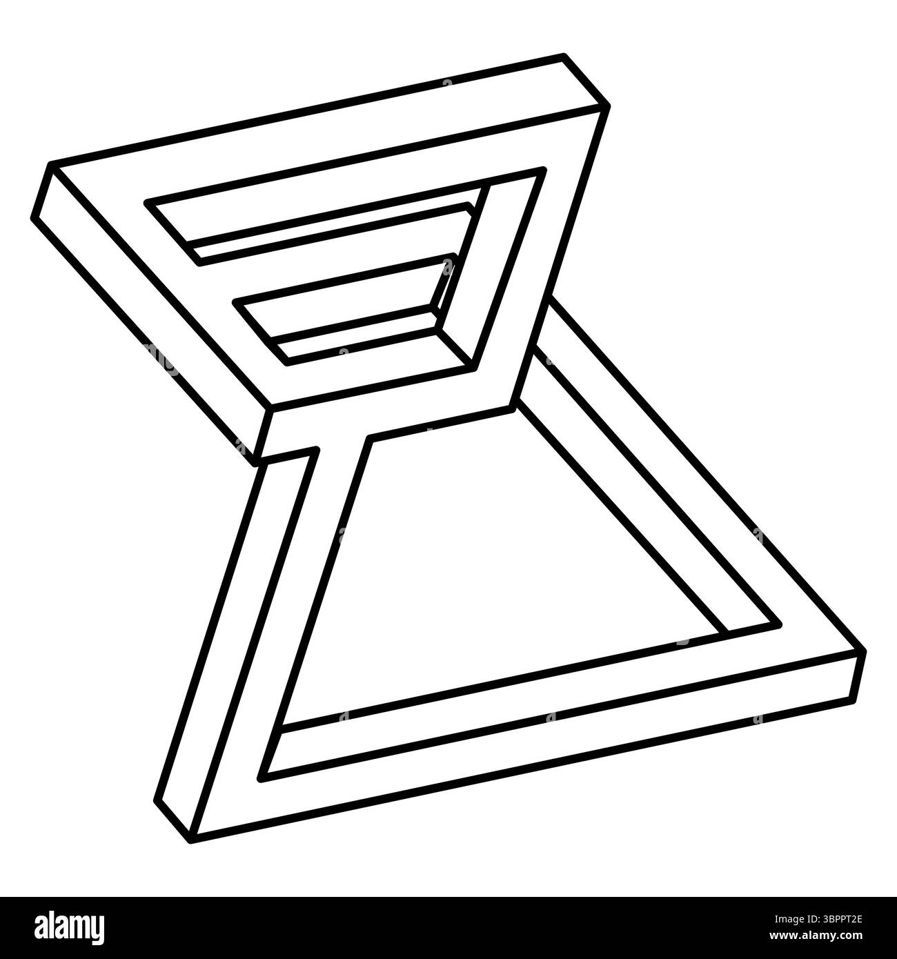 Op art geometric black white Black and White Stock Photos & Images - Alamy