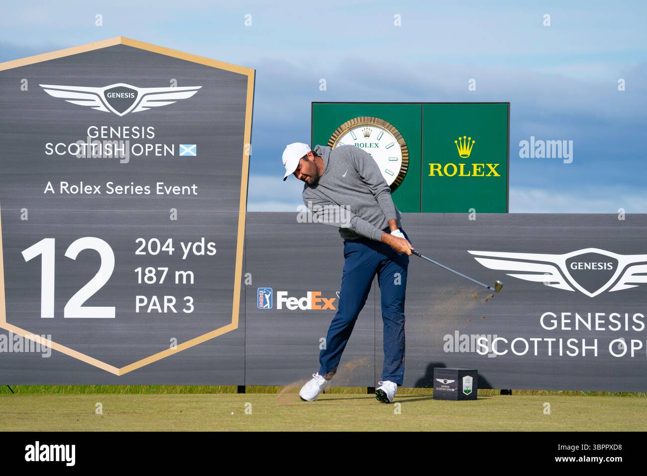 North Berwick, East Lothian, Scotland, UK. 9th July 2025. Images of Pro Am competition at ...