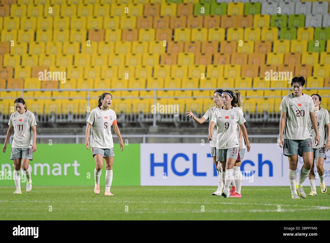 Suwon, Korea Republic. 9 July, 2025. Haiyan Wu #5 of China during the ...