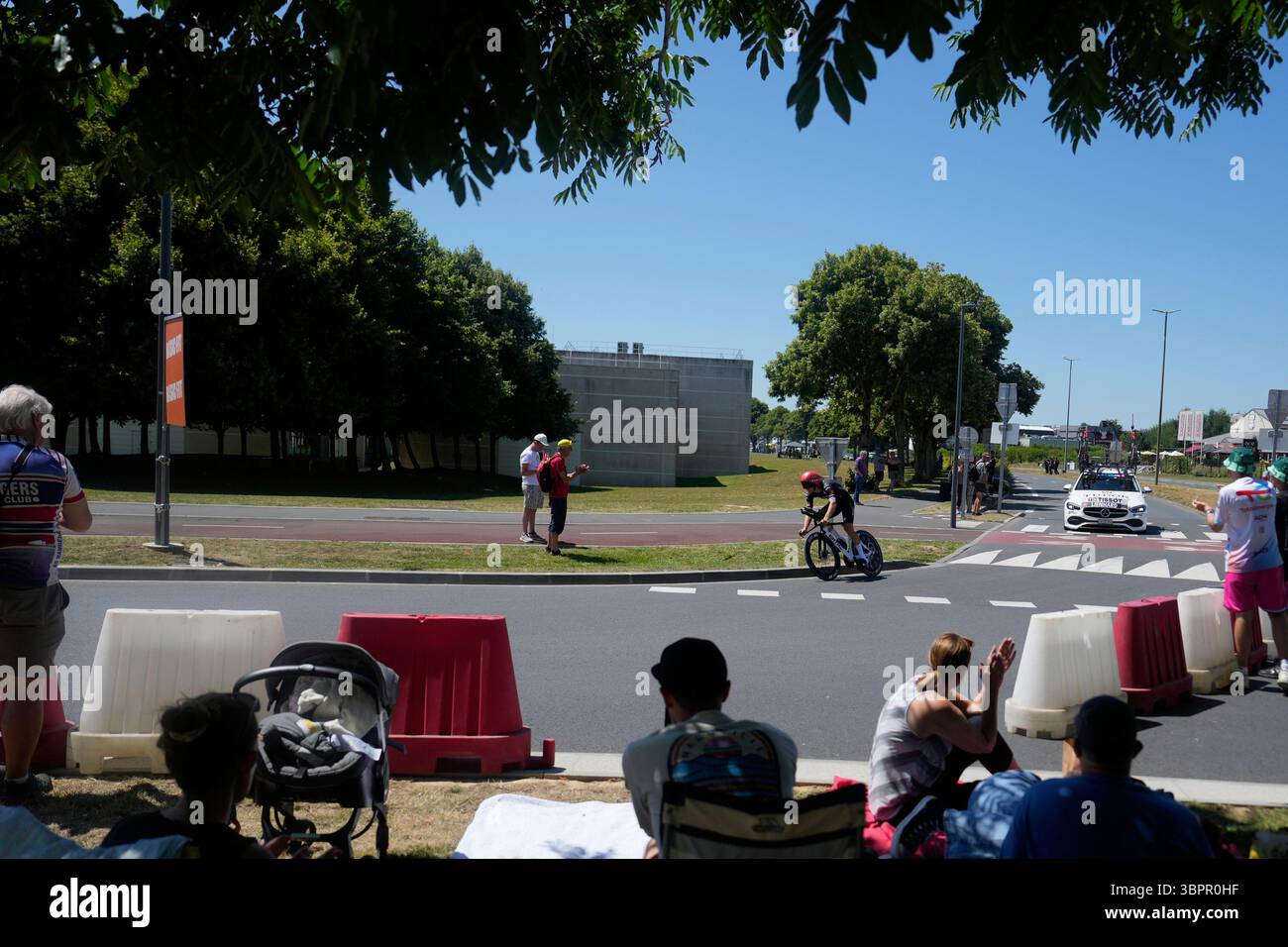 Switzerland's Fabian Lienhard competes during the fifth stage of the ...