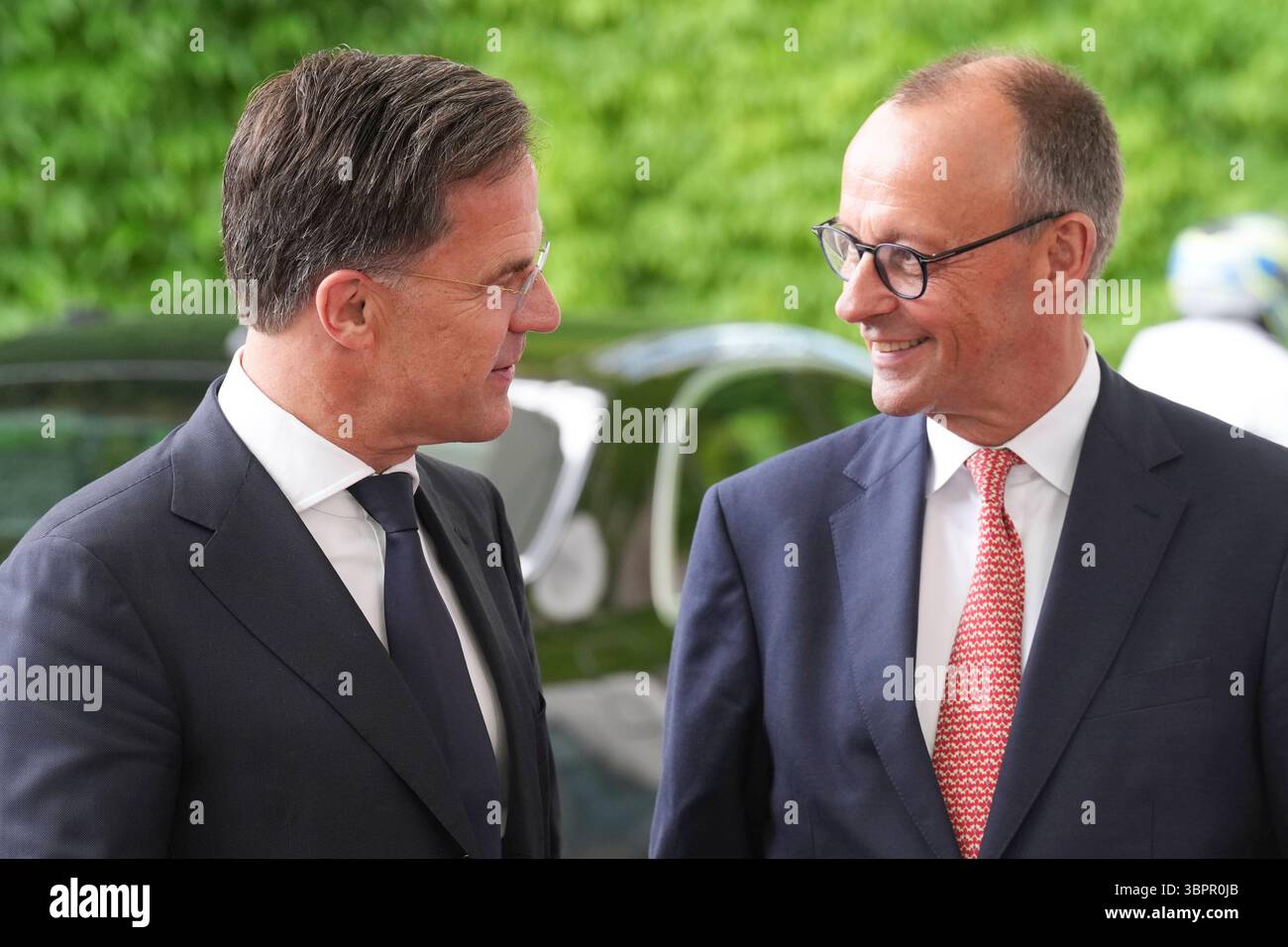 Bundeskanzler Merz empfaengt NATO Generalsekretaer Rutte Bundeskanzler ...