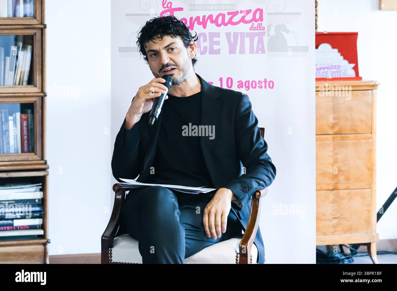 Milan, The press conference to present the summer festival La Terrazza ...