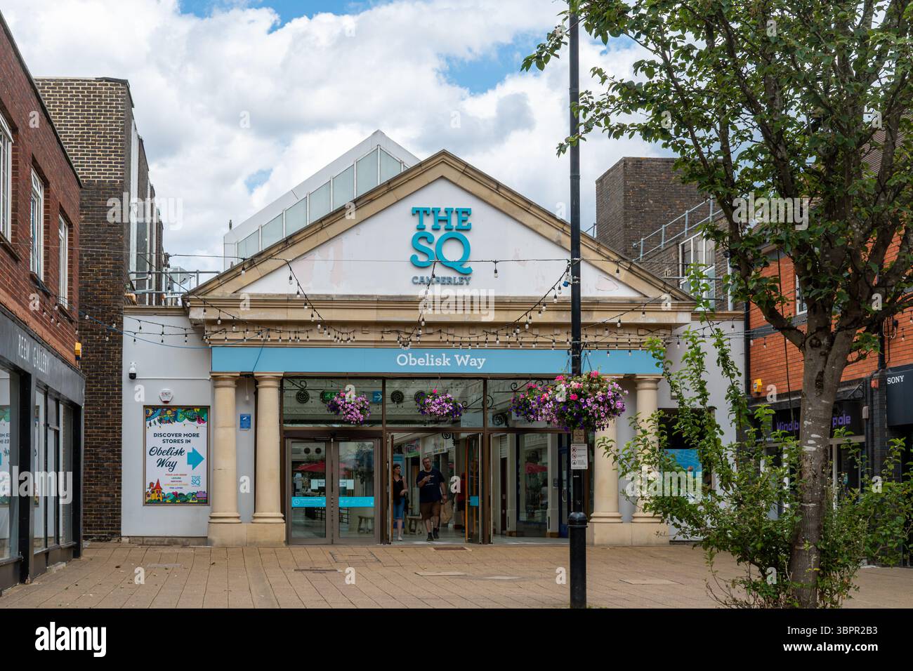 The SQ Camberley, The Square Camberley shopping mall, Surrey, England ...