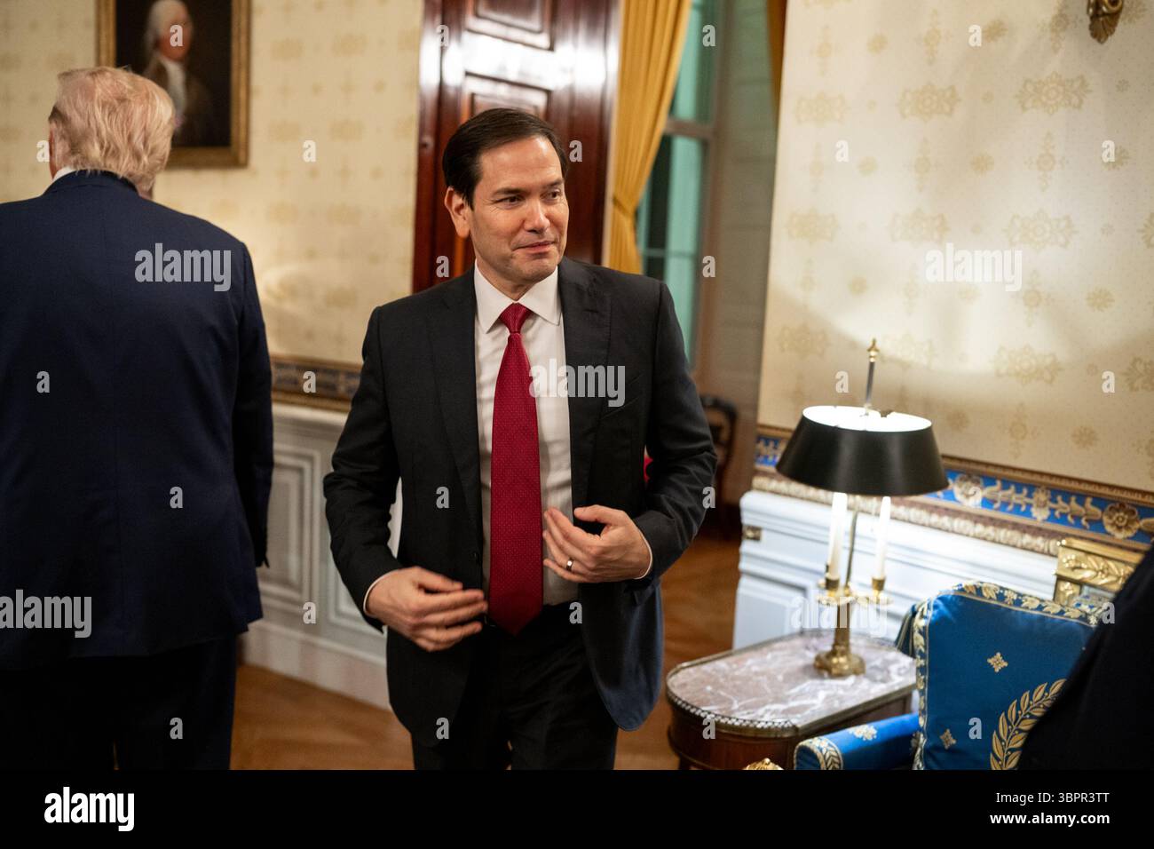 Trump iran war room hi-res stock photography and images - Alamy