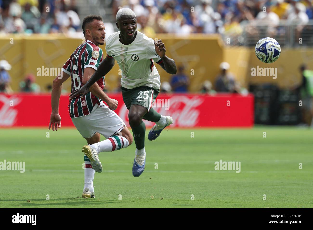 East Rutherford, USA. 08th July, 2025. Rene Martins (6) of Fluminese FC ...