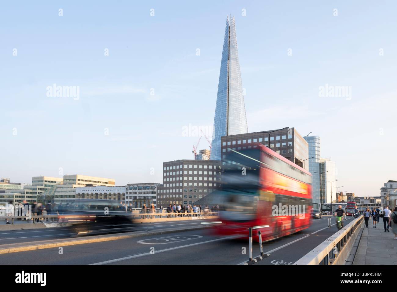 Blurred bridge bus business hi-res stock photography and images - Alamy