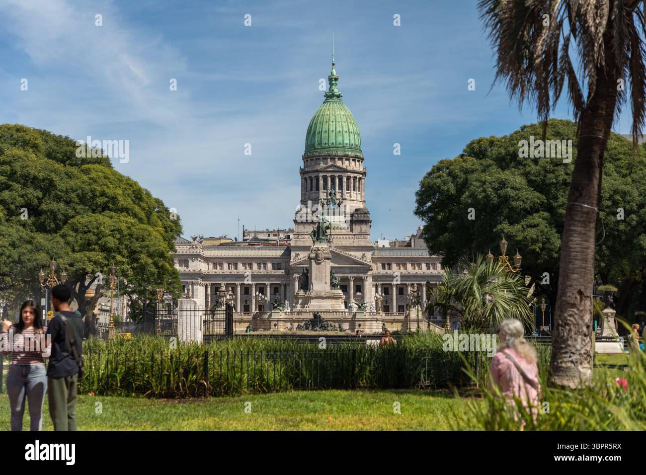 The Congress building, home to the Argentine legislature, is one of the ...