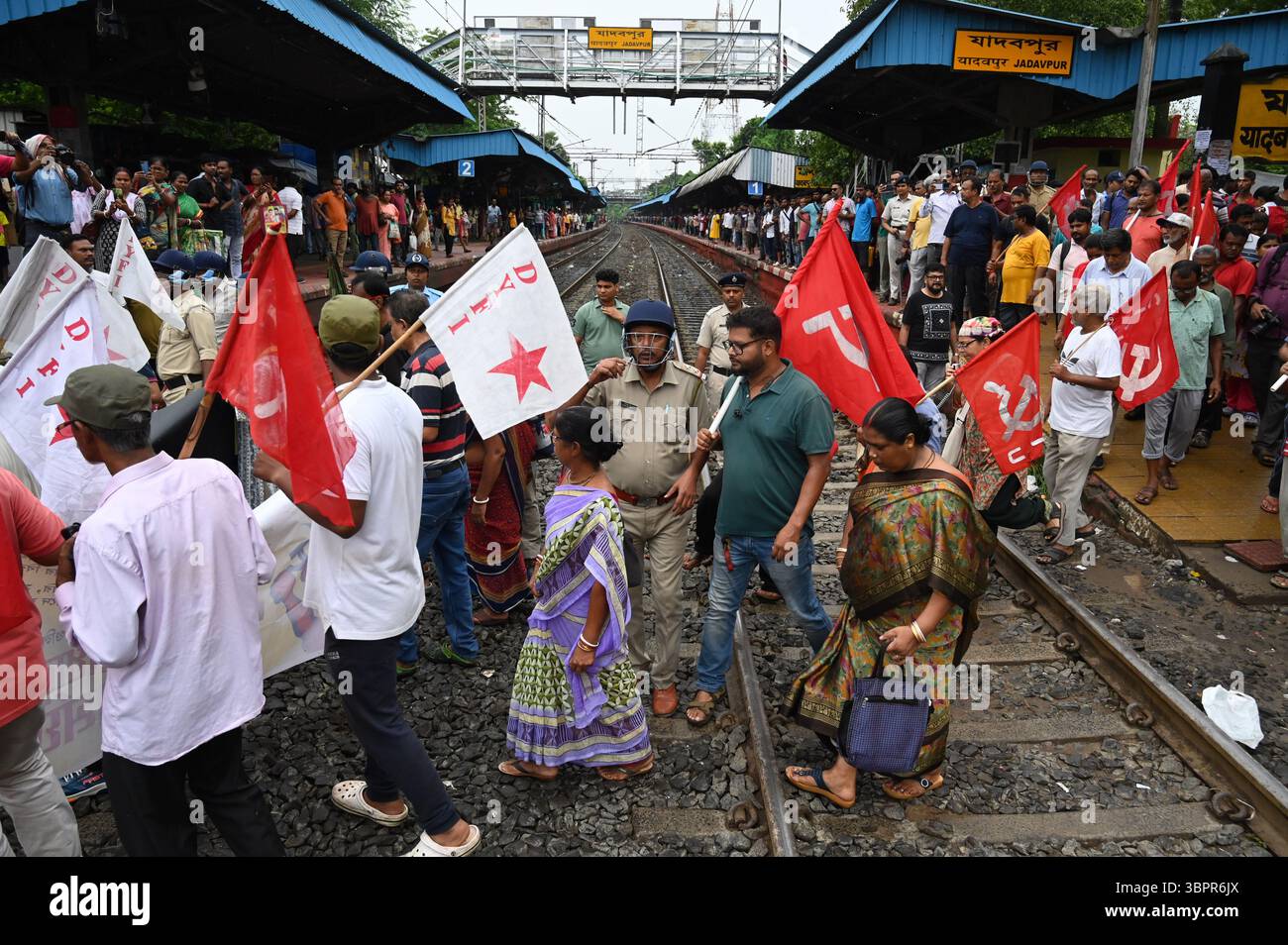 KOLKATA, INDIA - JULY 9: Supporters march in solidarity with the ...
