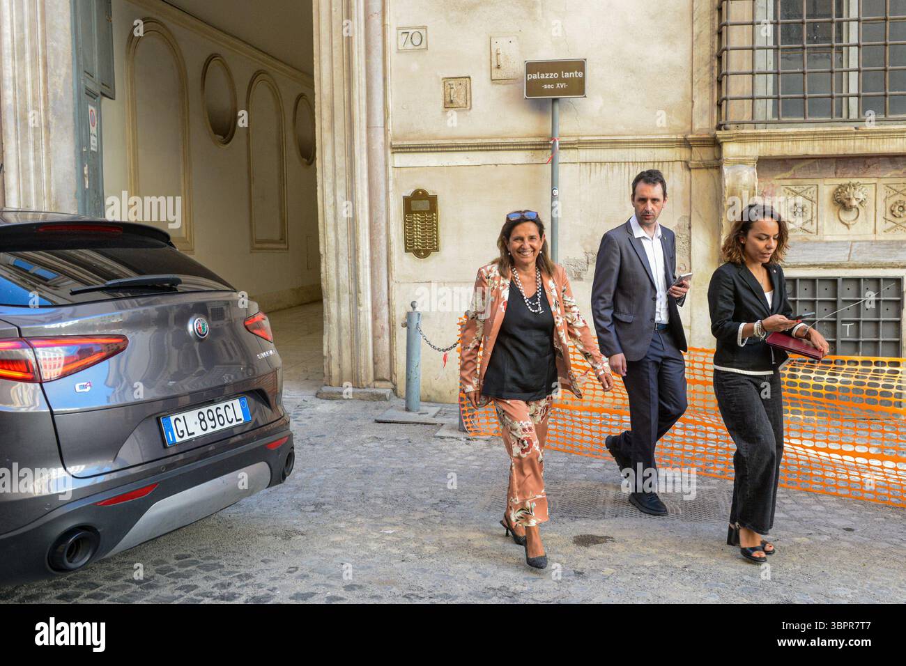 Roma, Italia. 05th July, 2025. La Rettrice della Sapienza Antonella ...