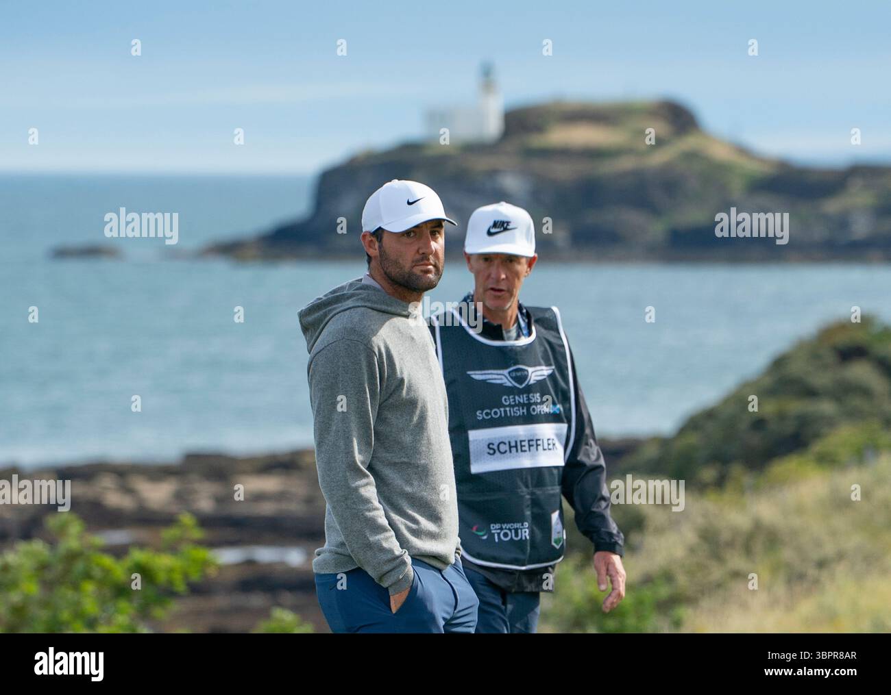 North Berwick, East Lothian, Scotland, UK. 9th July 2025. Images of Pro Am competition at ...