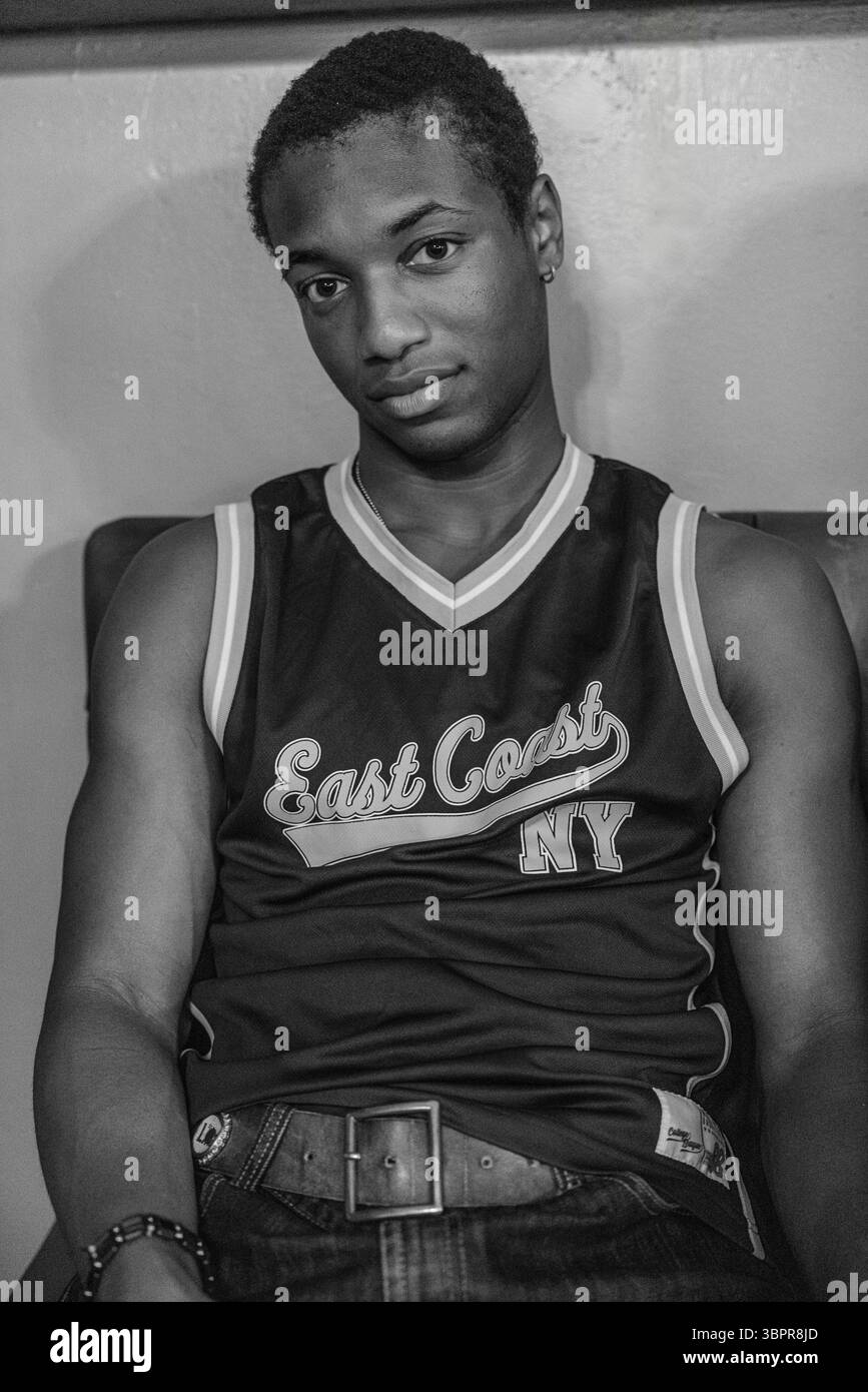 portrait of young basketball player Stock Photo - Alamy