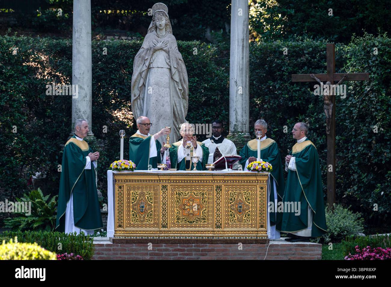 Vatican City, Vatican, 09 July 2025. Pope Leo XIV celebrates a Mass for ...