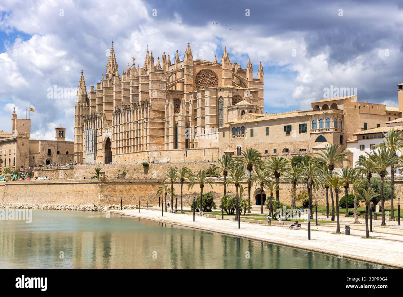 Kathedrale Kirche Catedral de Palma de Mallorca La Seu in Spanien Palma ...