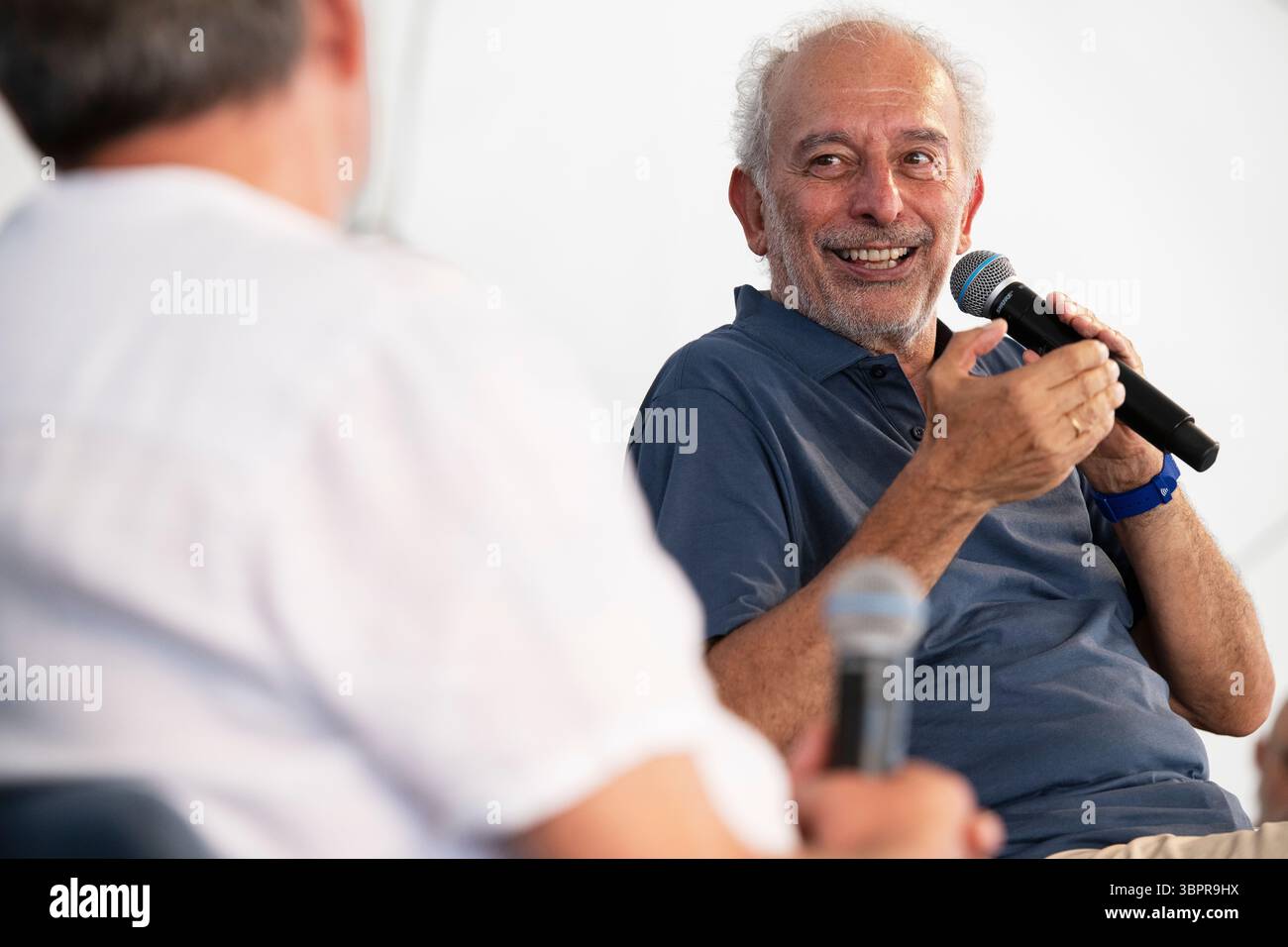 Italian writer and journalist Gad Lerner presented his latest book on ...